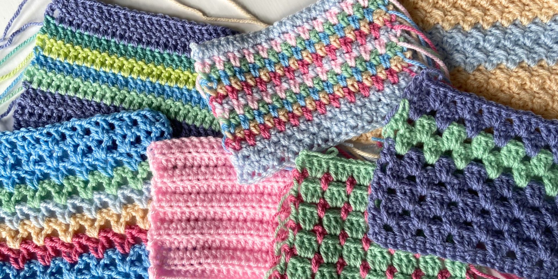 Quick Stitches for Crochet Blankets: A Growing Stitch Library
